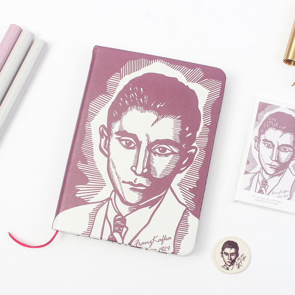 Celebrity self-portrait Notebook Wax Seal Stickers Bookmark 3-In-1 ...
