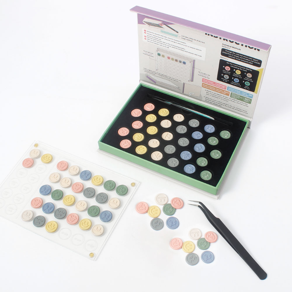 wax seal sticker daily mood record statistics board – Wax Seals Boutique