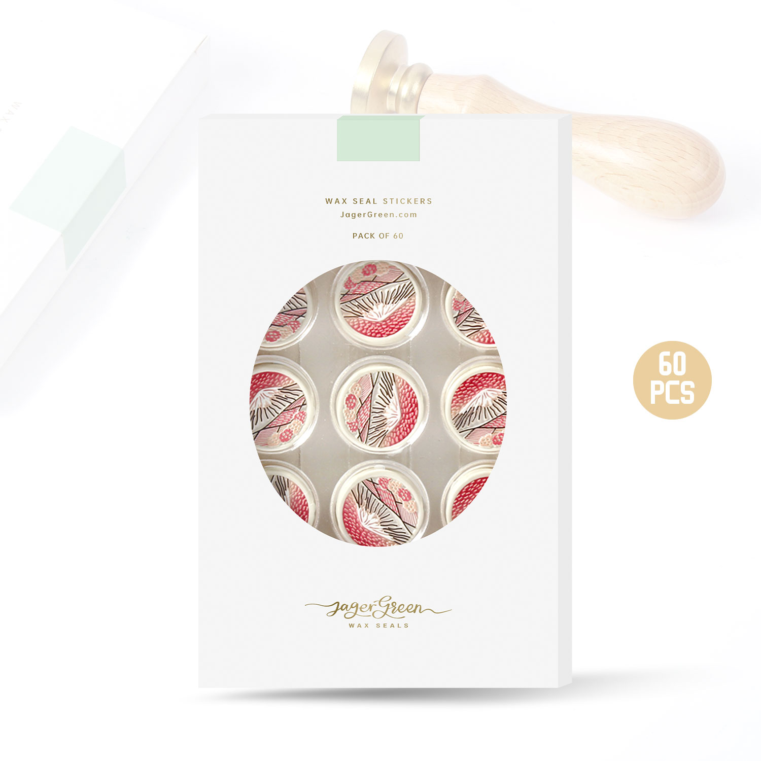 snow mountain Wax Seal Stickers for envelope seal，60 pcs – Wax Seals ...