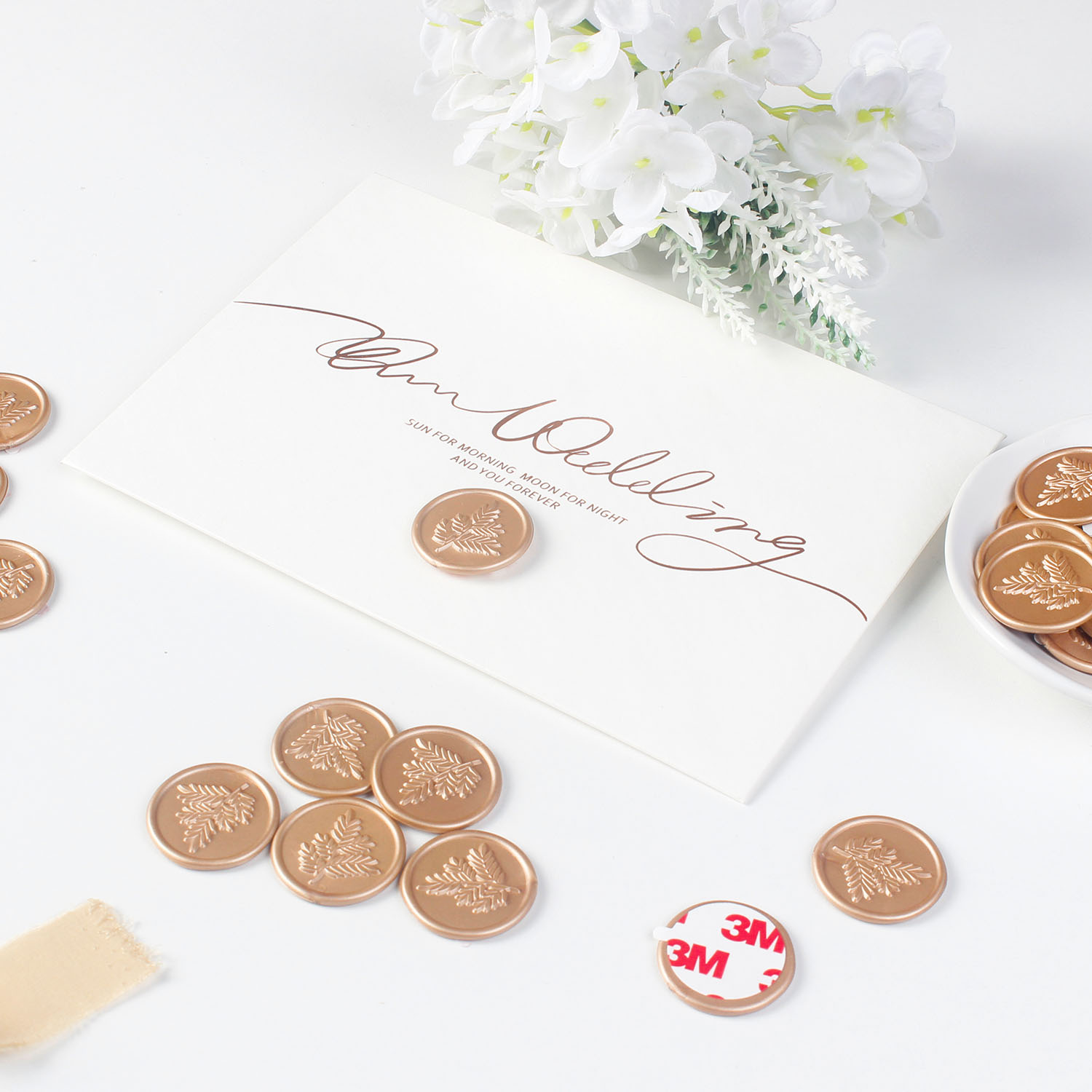 Wax Seal Stickers for Wedding Invitation, envelope seal，24pcs – Wax ...