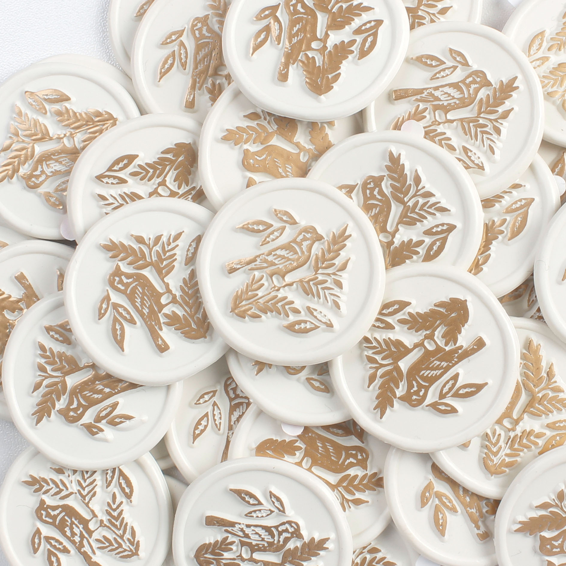 gold stamping Wax Seal Stickers for packing,60-Pack – Wax Seals Boutique